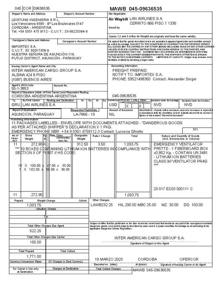 Draft Awb - Leistung - Asunción PDF | PDF | Services (Economics ...