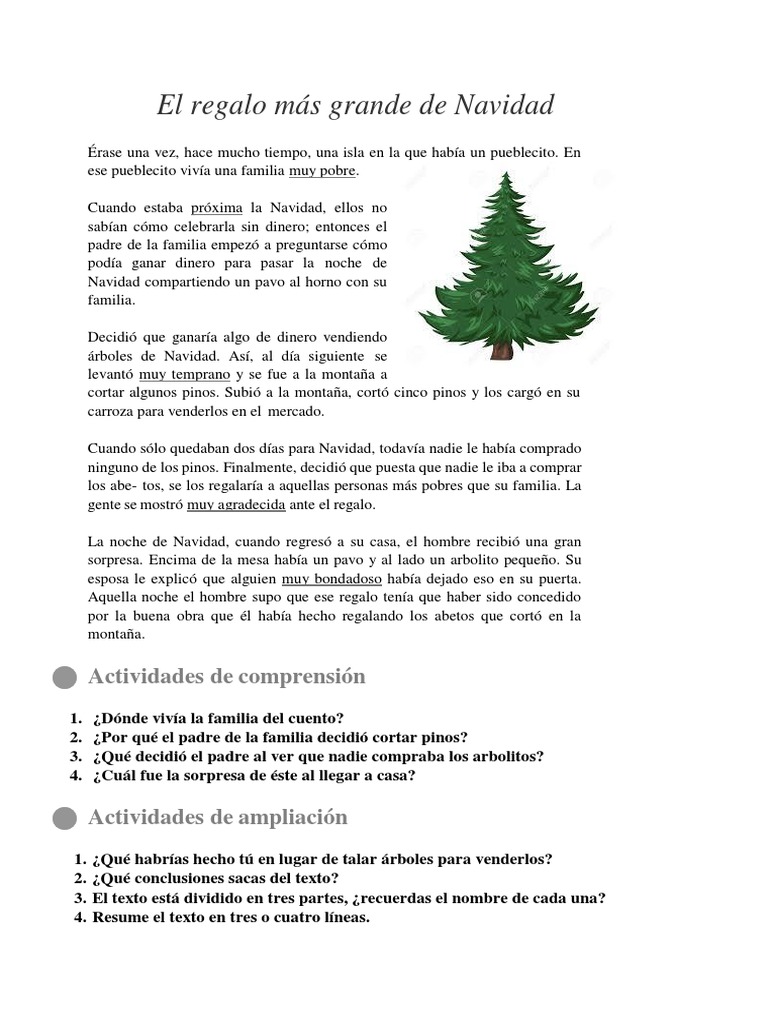 El regalo más grande de Navidad | PDF | Hogar, jardinería y bricolaje
