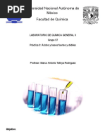 Cinetica de Hidrólisis de Acetato de Etilo | PDF | Ph | Ciencias fisicas