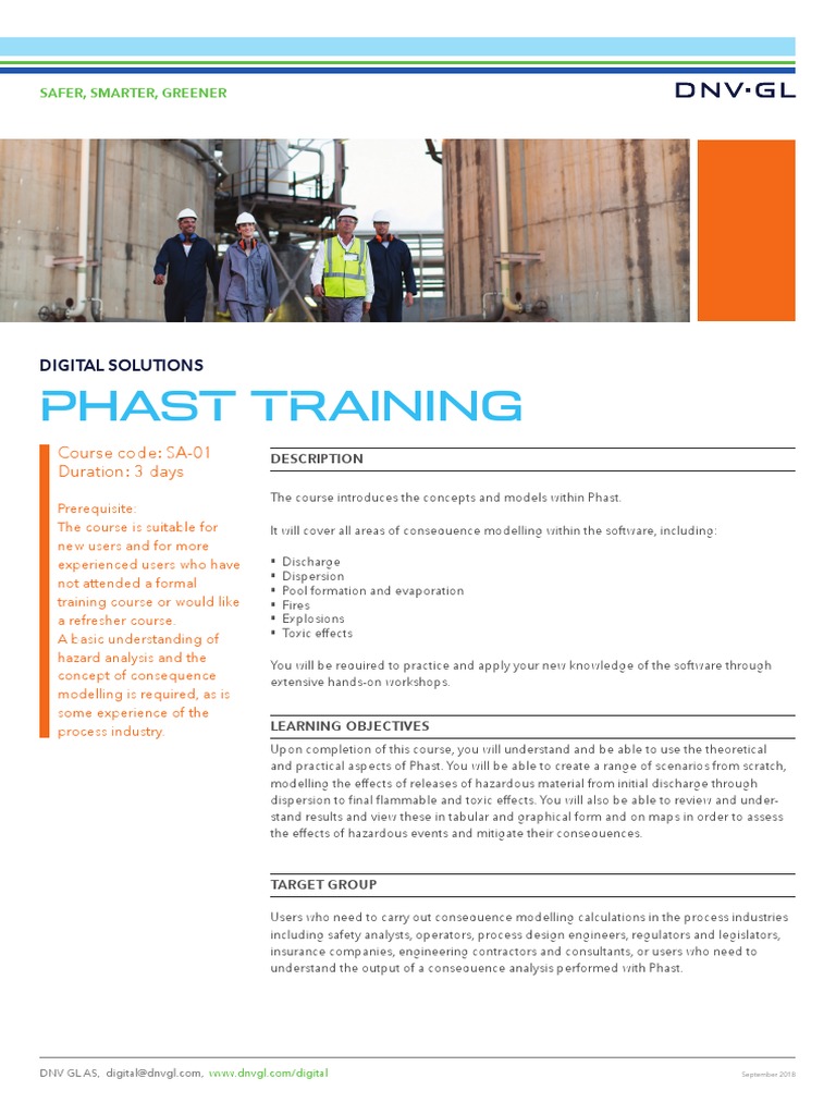 SA 01 Phast Training - tcm8 8859 PDF | PDF | Engineering | Computing ...