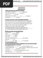 Worksheet On Tenses - Class 10 | PDF | Linguistic Morphology | Language ...