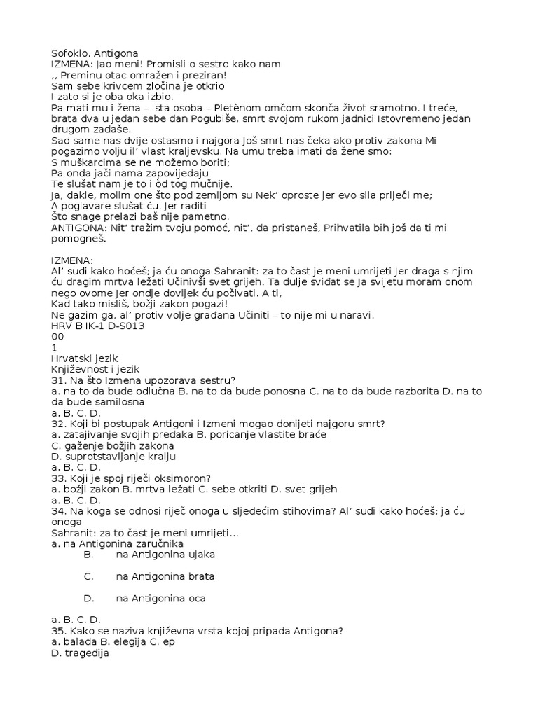 Sofoklo, Alkestijada - Kopija | PDF