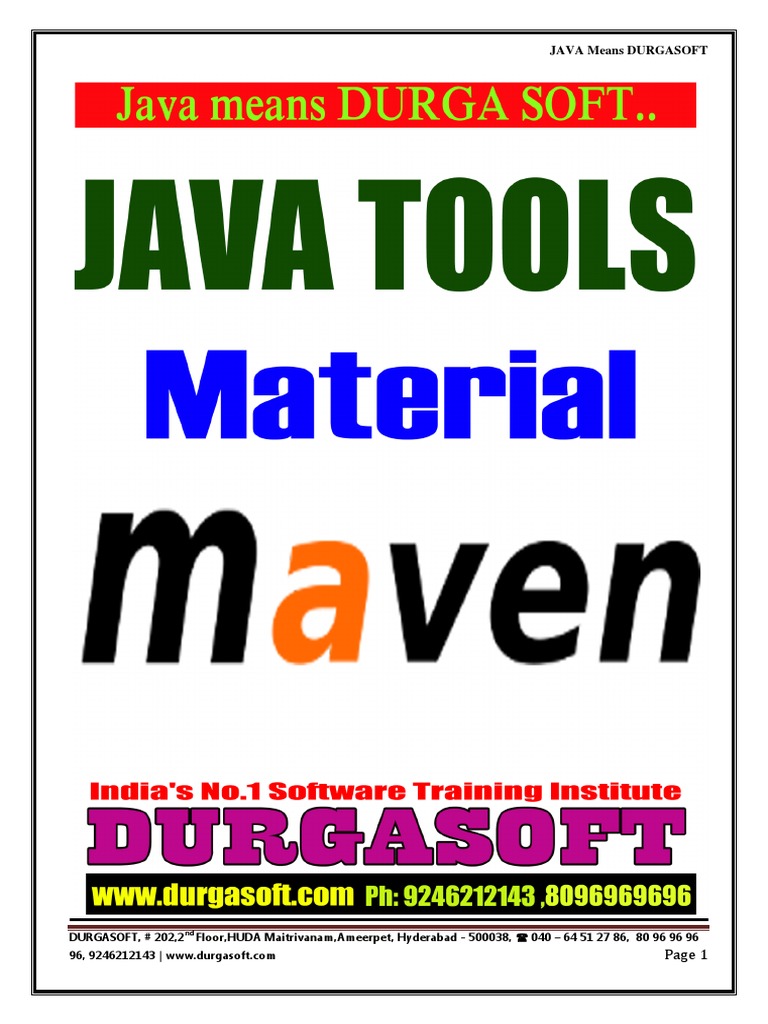 Maven | PDF | Computer Programming | Software Development