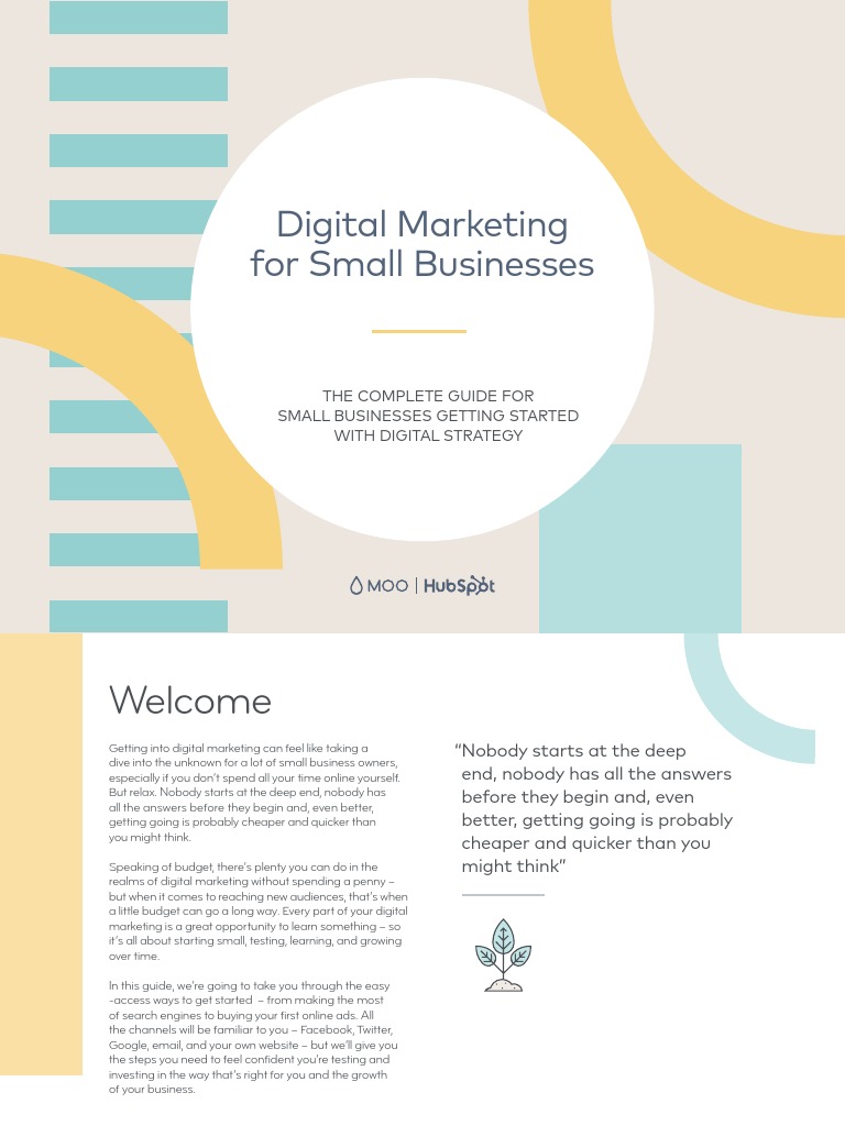 Digital Marketing MooHubSpot1 PDF | PDF | Search Engine Optimization ...