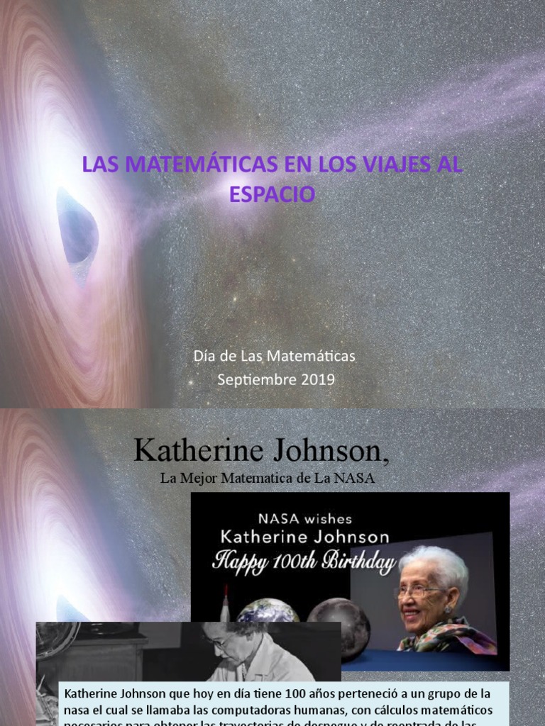 Las Matemáticas en Los Viajes Al Espacio | PDF