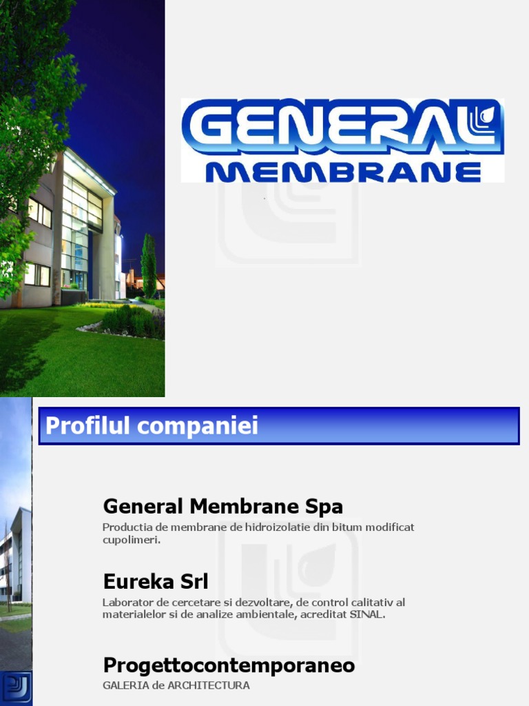Prezentare General Membrane Var1 PDF | PDF