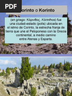 Ciudad de Corinto en Los Tiempos de Pablo | PDF | Corinto antiguo ...
