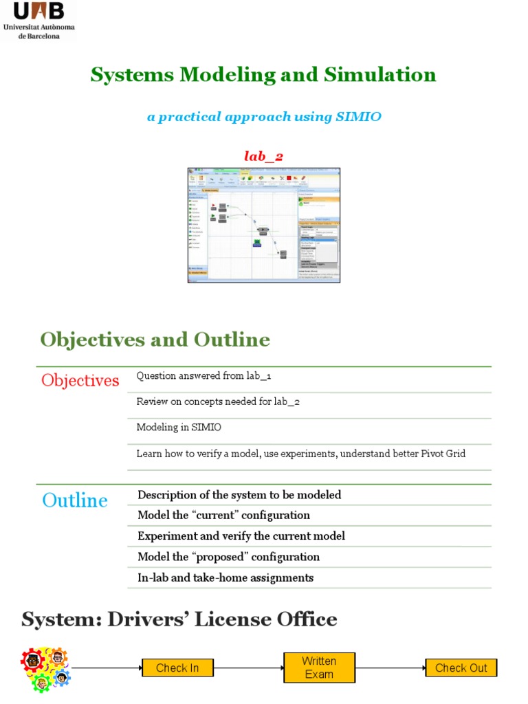 Lab 2 Simio | Download Free PDF | Automated Teller Machine | Time