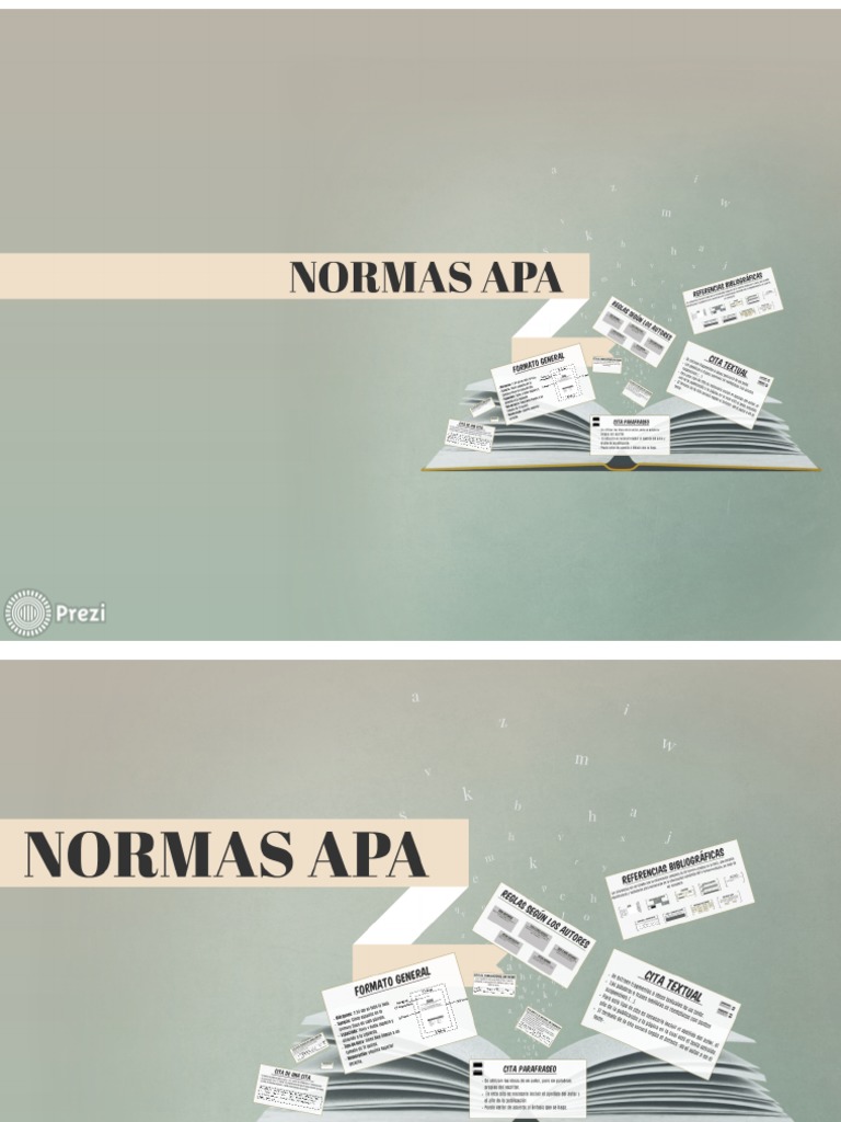 Diapositivas Normas APA PDF | PDF