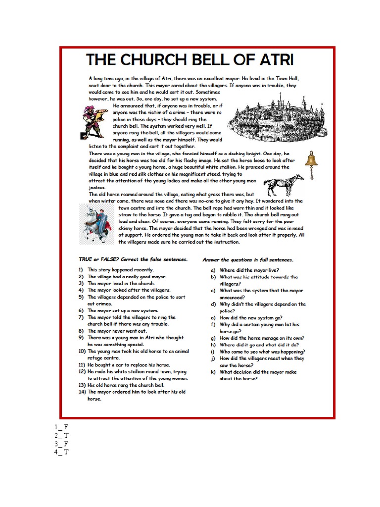 The Church Bell of Atri | PDF