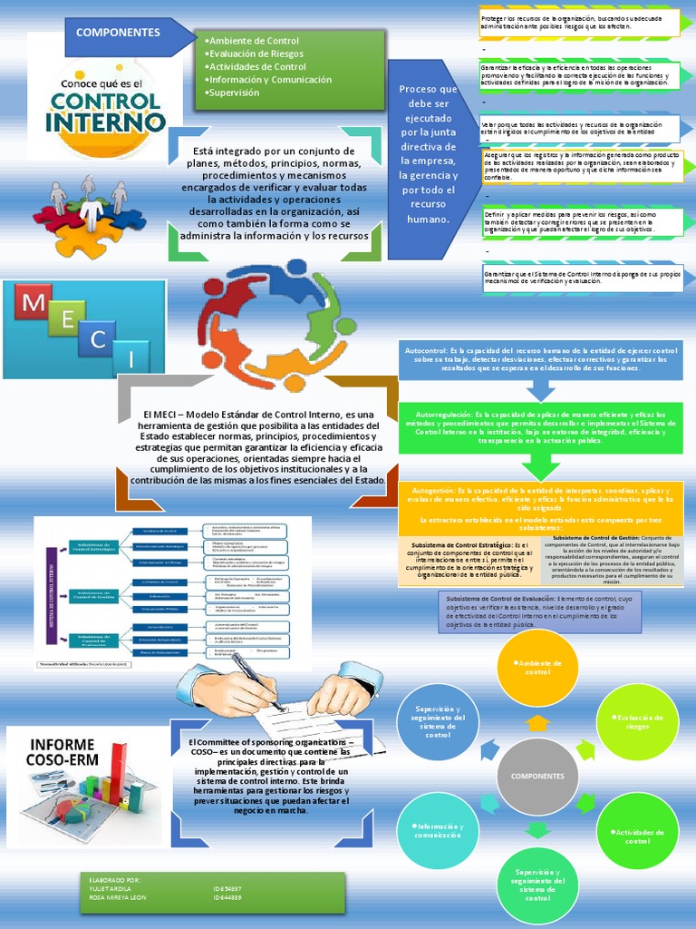 Infografía Control Interno | PDF | Business | Science