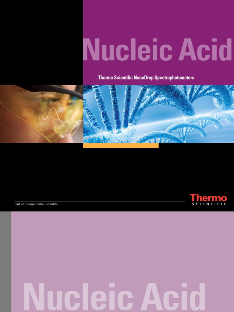 Nanodrop Nucleic Acid | PDF | Spectrophotometry | Absorbance