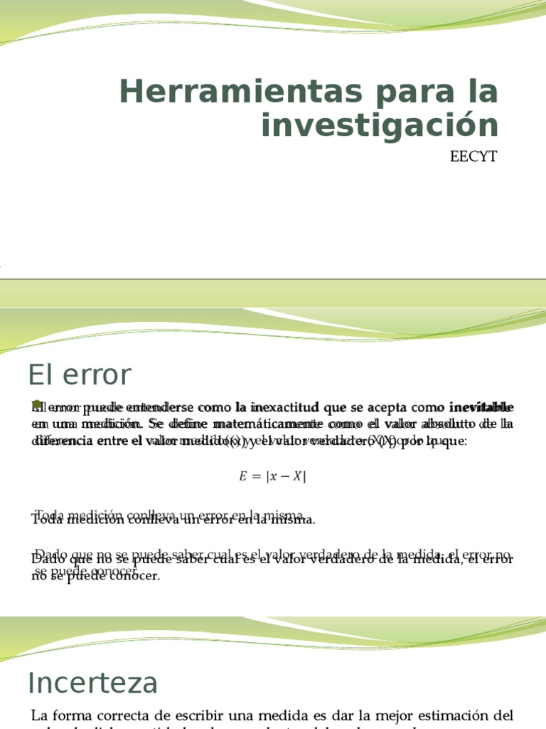 Error, Precisión, Exactitud e Incerteza | PDF | Exactitud y precisión ...