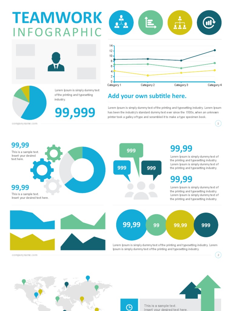 FF0115 01 Free Teamwork Infographic Template | Download Free PDF ...