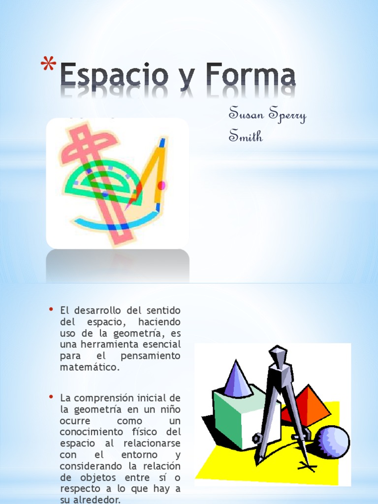 Espacio y Forma Susan Sperry | PDF | Espacio | Topología