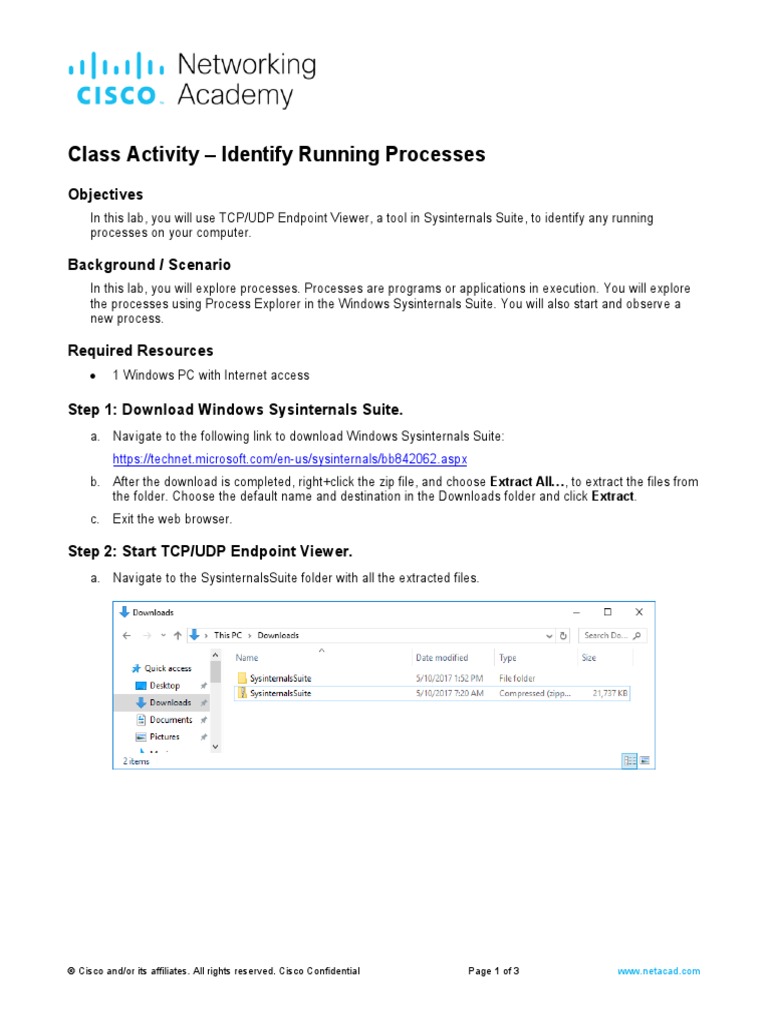 Identify Running Processes Lab | PDF | World Wide Web | Internet & Web