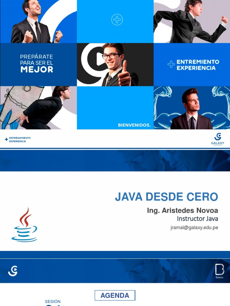 S01 Java Desde Cero v1 | PDF | Java (lenguaje de programación ...