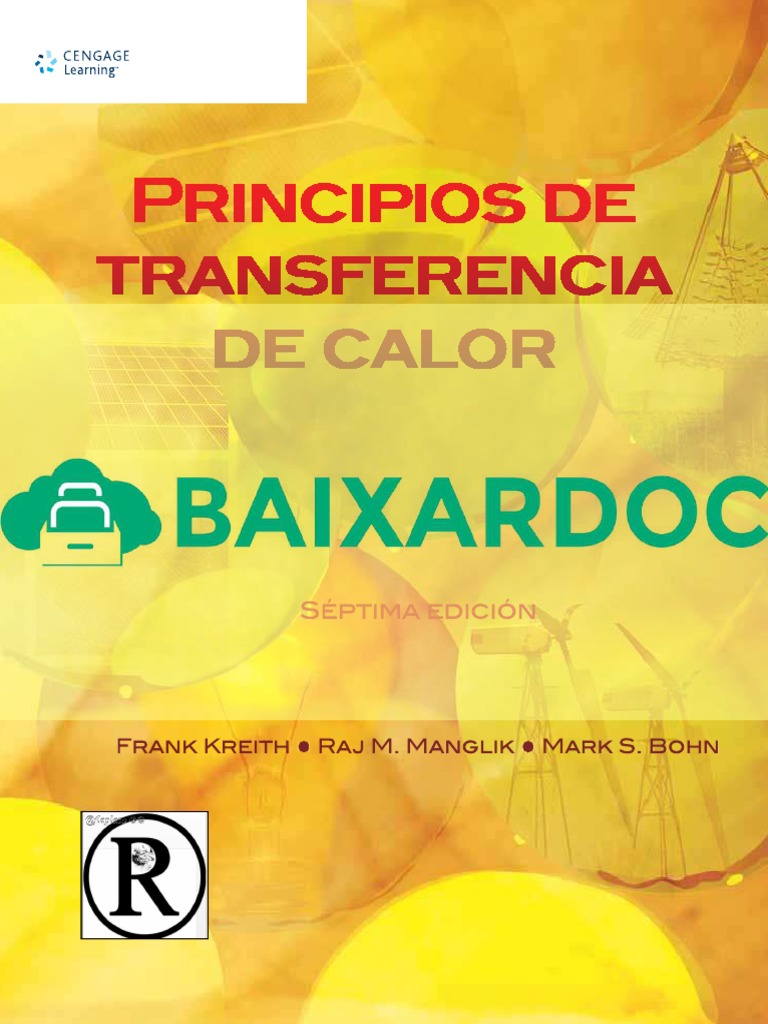 Principios De Transferencia De Calor 7a Kreith Alejandro Mora Pdf