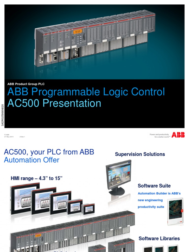 PLC Abb | PDF | Programmable Logic Controller | Systems Engineering