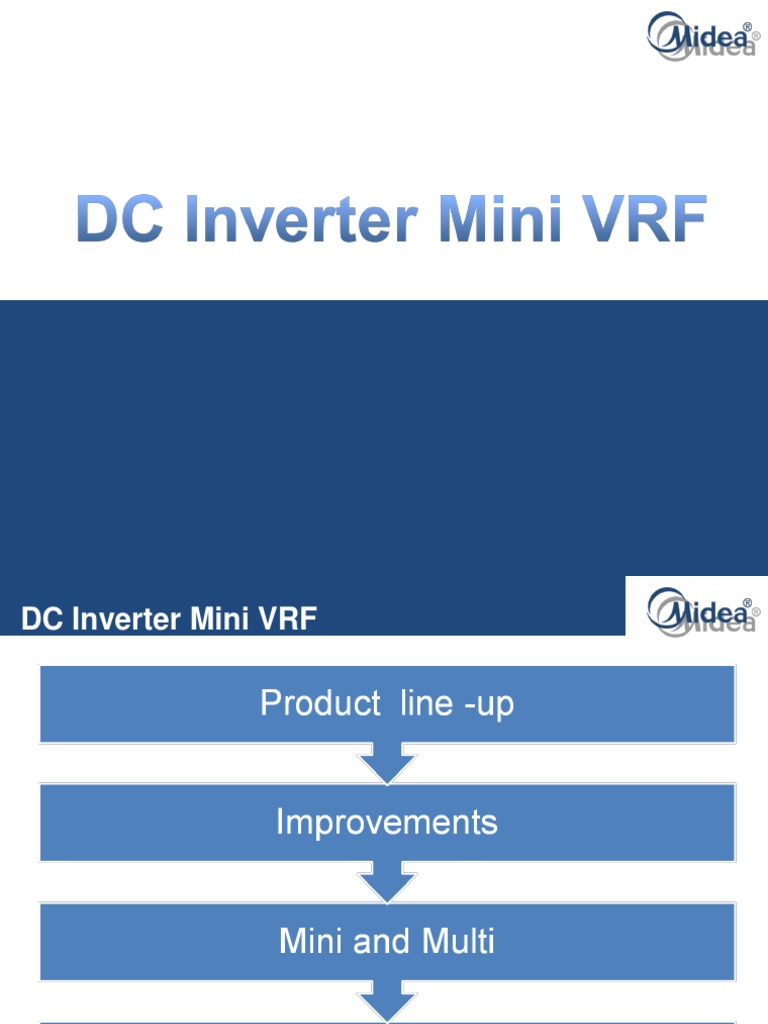 Mini VRF Inverter Marca Midea Curso de Capacitacion | PDF | Caldera ...
