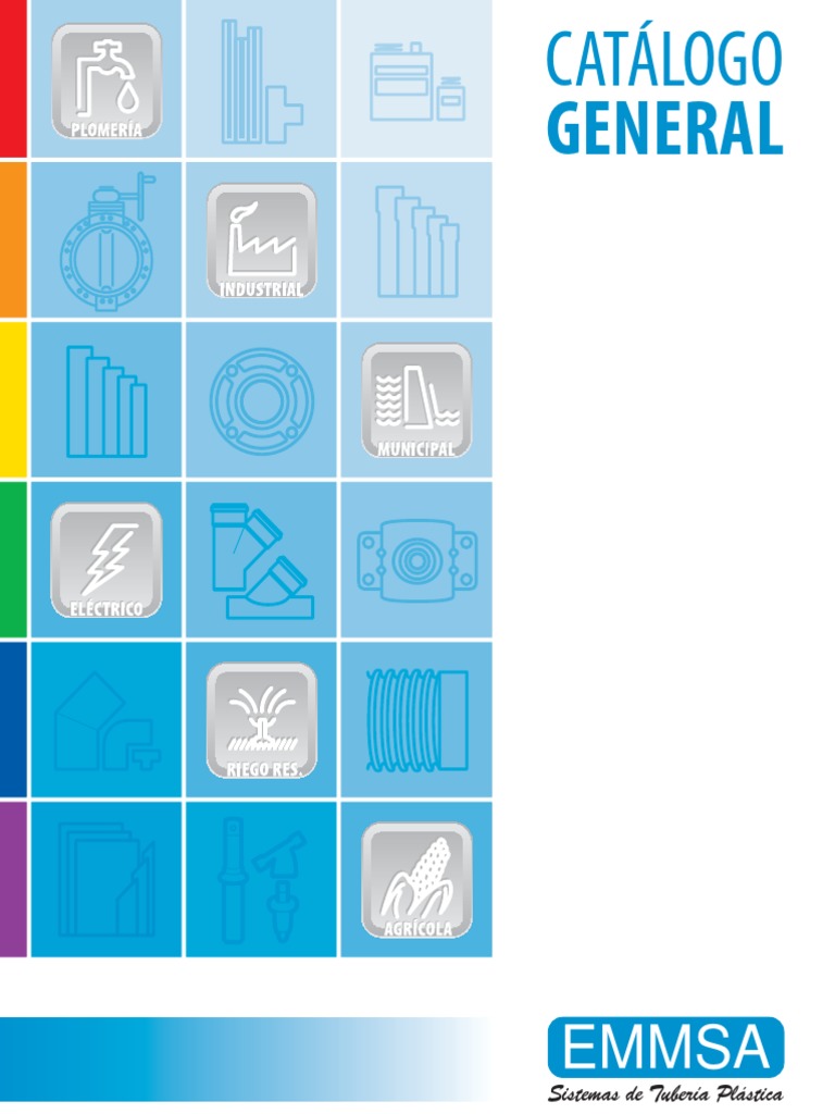 Cat Gral Emmsa | PDF | Tubería (transporte de fluidos) | Riego