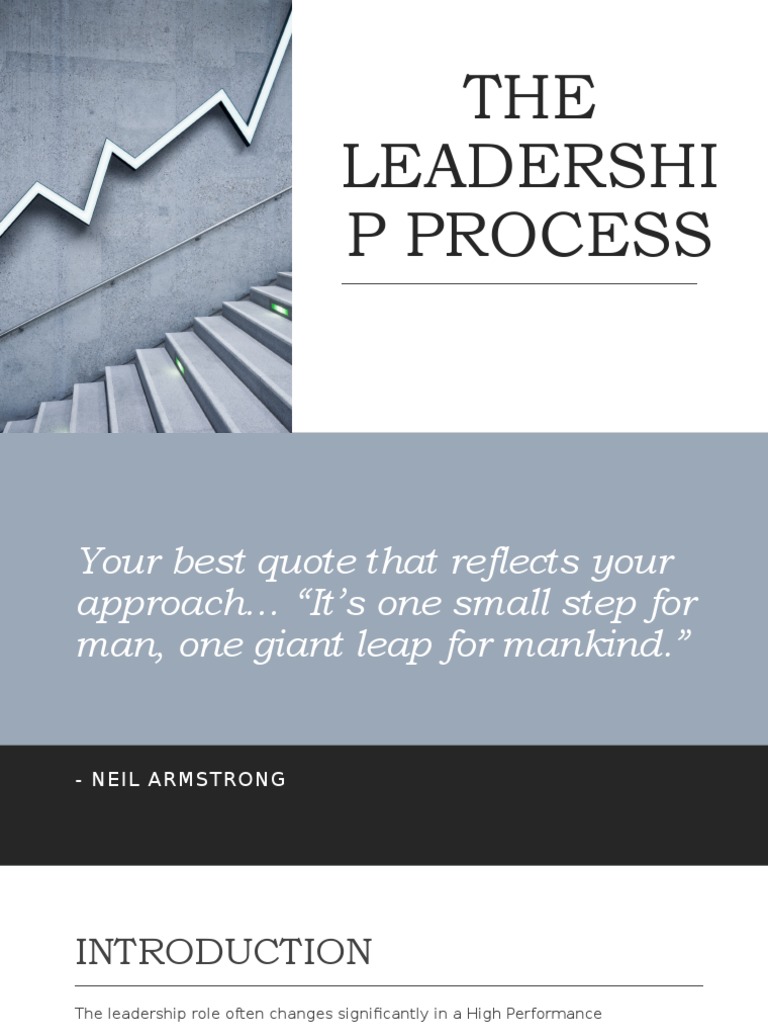The Leadership Process | PDF | Leadership | Business