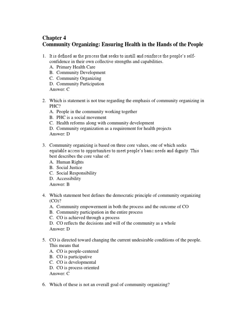 CHN | PDF | Community | Evaluation