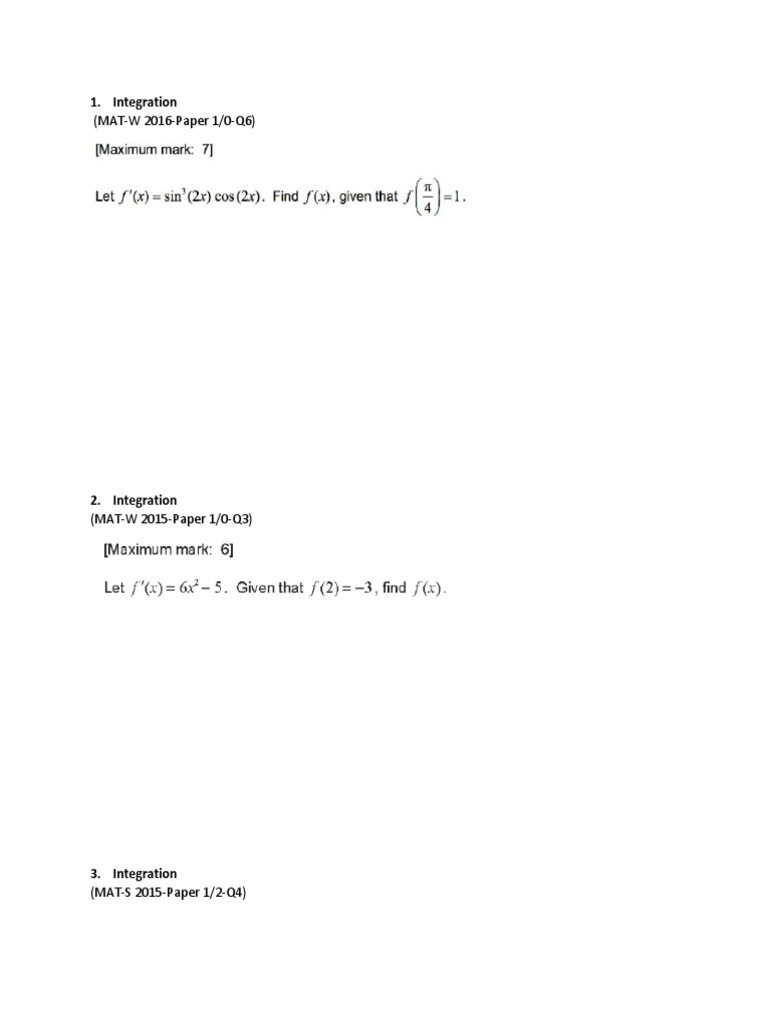 IB Math SL Practice Exam PDF | PDF | Teaching Methods & Materials