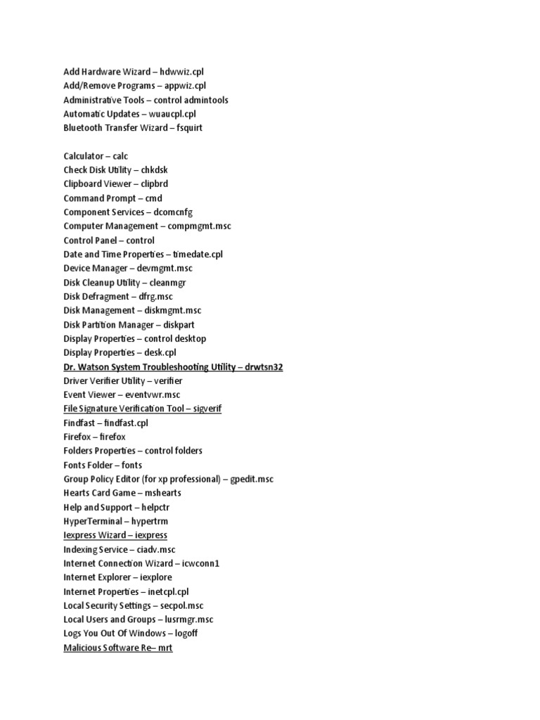 Dr. Watson System Troubleshooting Utility - drwtsn32 | PDF | Windows ...