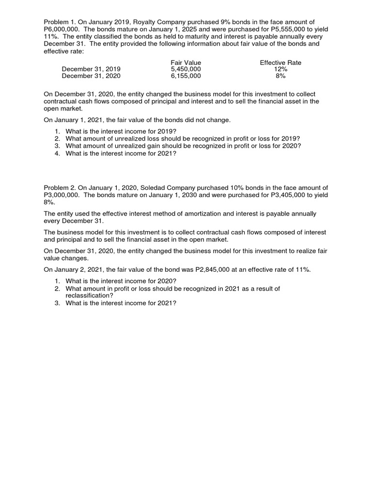 Chapter 21 Reclassification of Financial Assets PDF | PDF