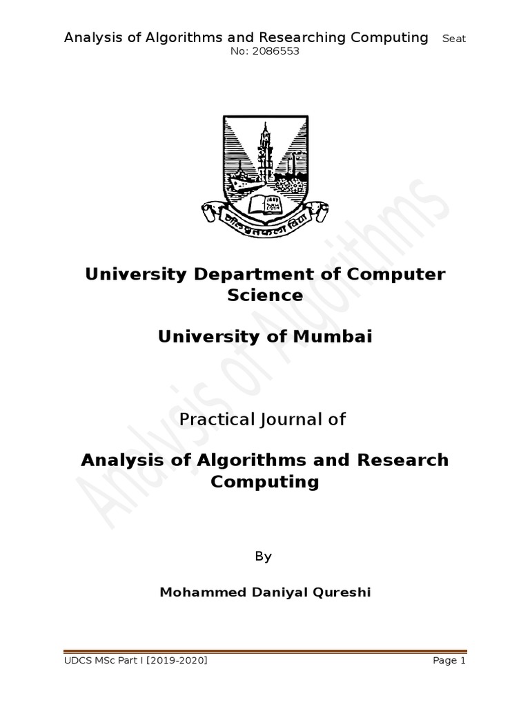 7 UDCS 2086553 S2.docx-1 PDF | PDF | Algorithms | Applied Mathematics
