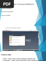 Modul Praktik Cad Solidworks | PDF