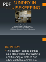 Hotel Laundry Operations Flowchart | PDF | Washing Machine | Laundry