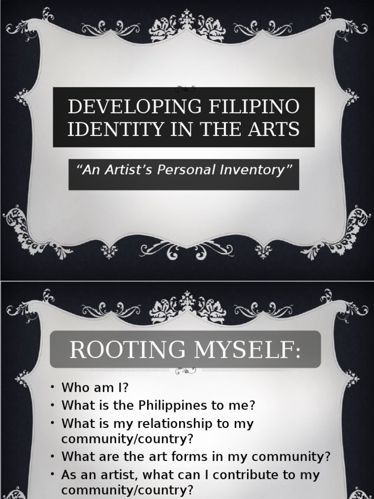 Developing Filipino Identity in The Arts | PDF | Philippines ...