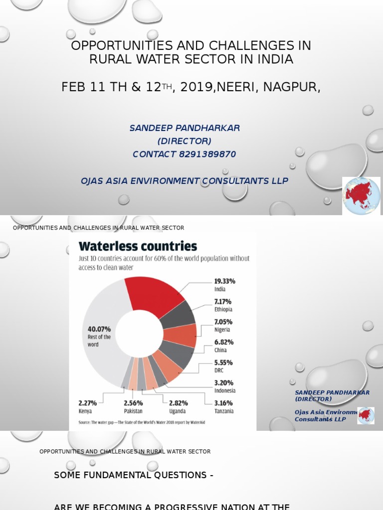 Rural Water Sector: Challenges & Solutions | PDF | Hydroelectricity ...
