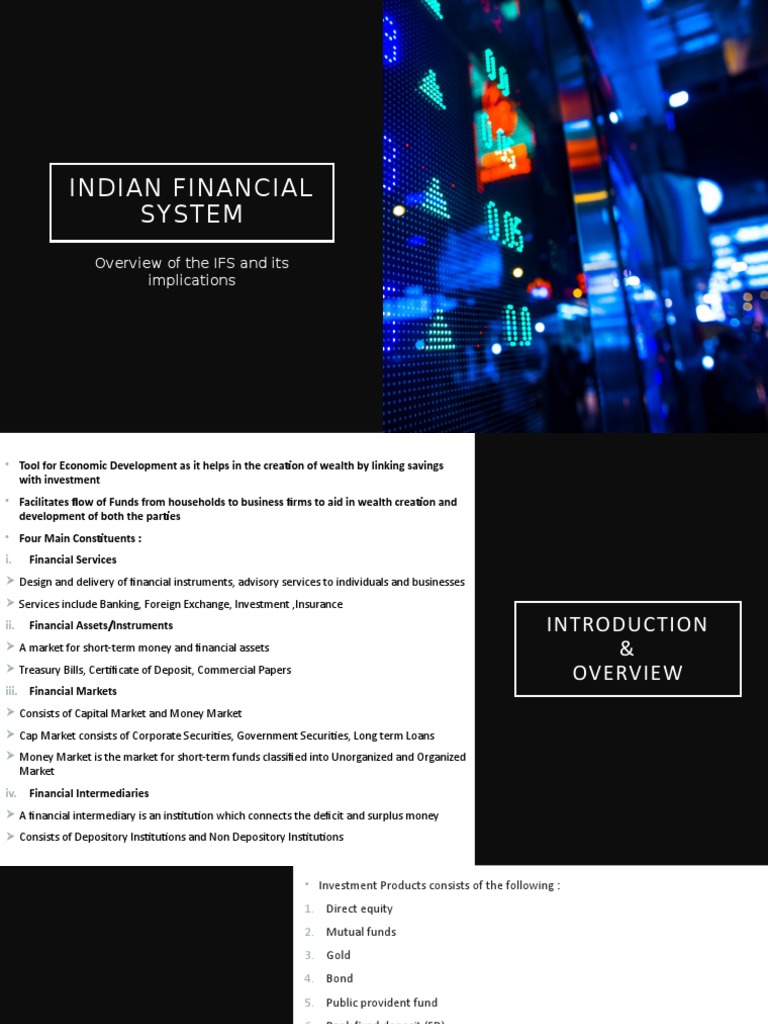 Indian Financial System | PDF
