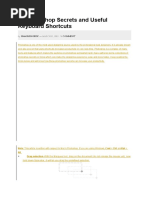 Photoshop 101 Keyboard Shortcuts Cheat Sheet PC Version | PDF ...