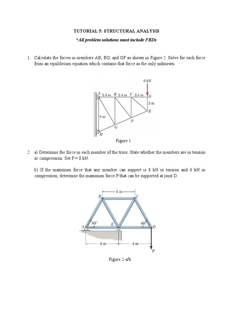 Tutorial 5 Structure | PDF | Technology & Engineering