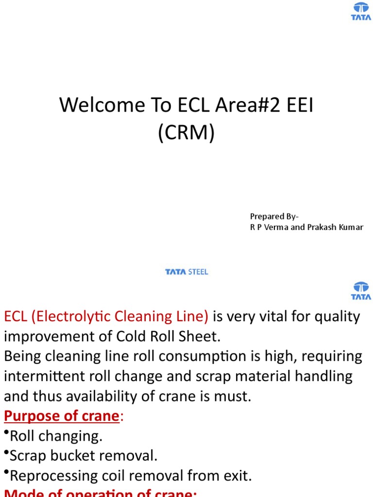 ECL Crane | PDF