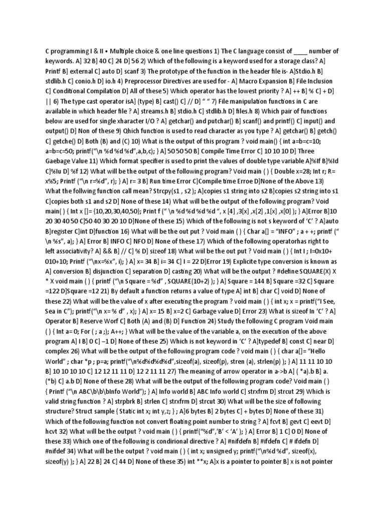 C Programming With Algorithms | PDF | Pointer (Computer Programming) | Subroutine