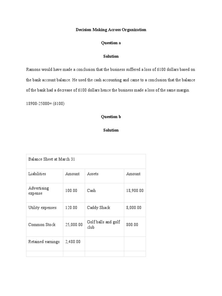 Accounting Task | PDF | Debits And Credits | Expense