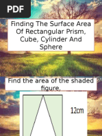 Surface Area of Cube - Formula, TSA of Cube, LSA (CSA) of Cube | PDF ...