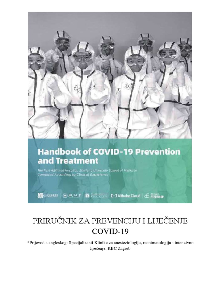 Prirucnik Za Prevenciju I Lijecenje Covi37115 | PDF
