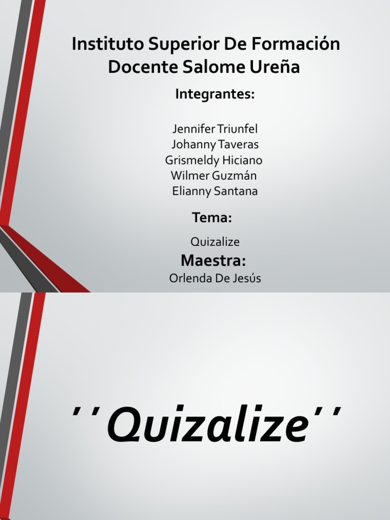 Quizalize 1 | PDF | Crecimiento personal y profesional