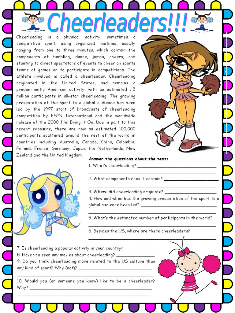Understanding Cheerleading Dynamics | PDF | Cheerleading | Sports