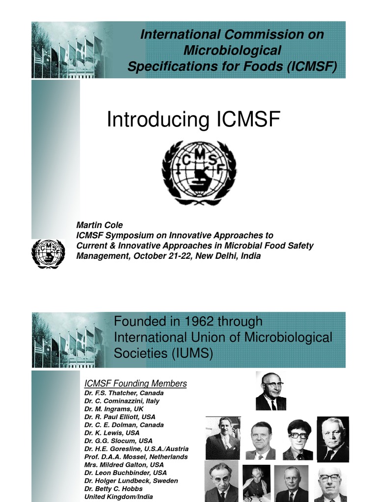 Introducing the International Commission on Microbiological ...