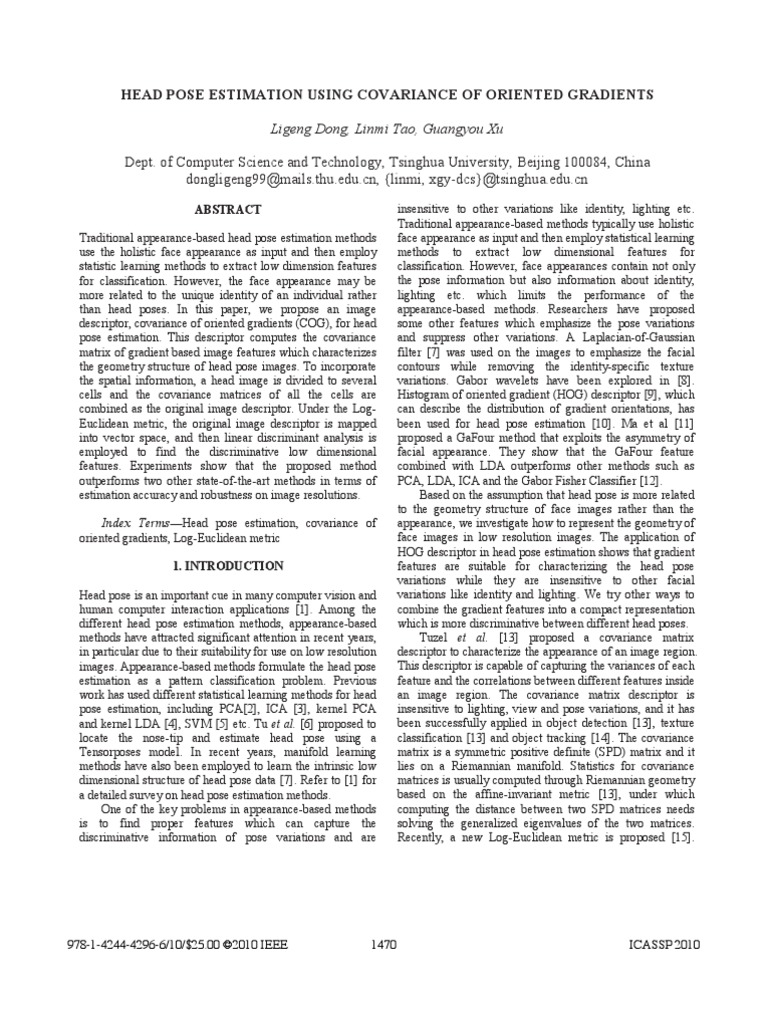 Pose Estimation Pdf Covariance Matrix Matrix Mathematics