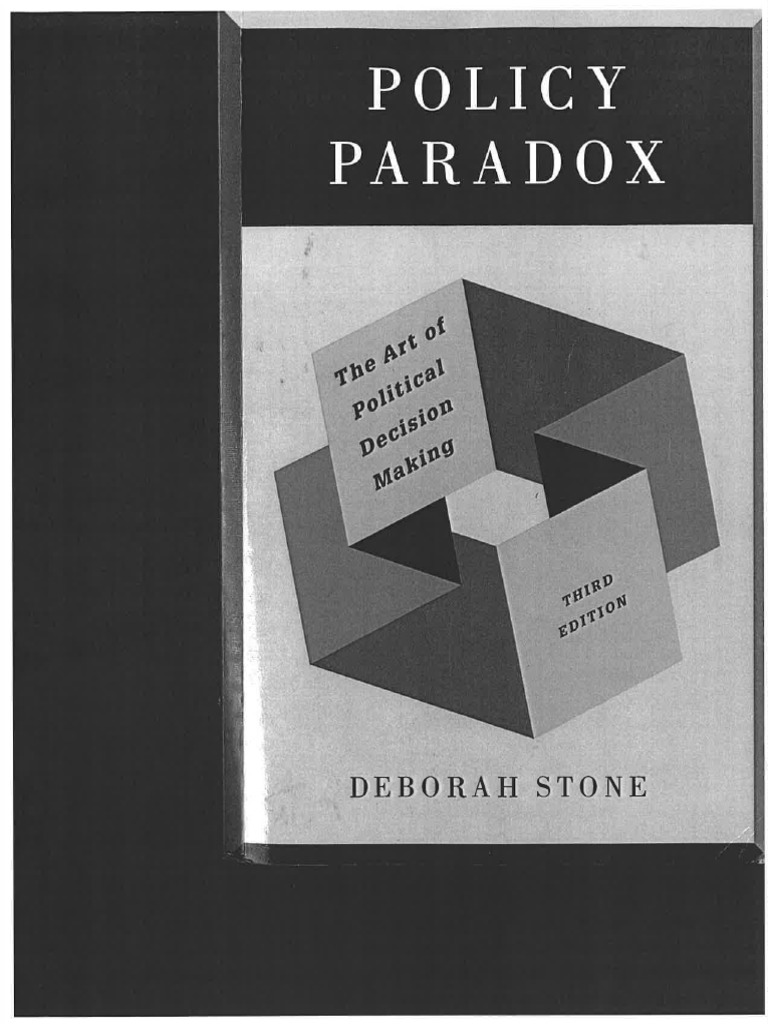 Policy Paradox Ch. 1 | PDF