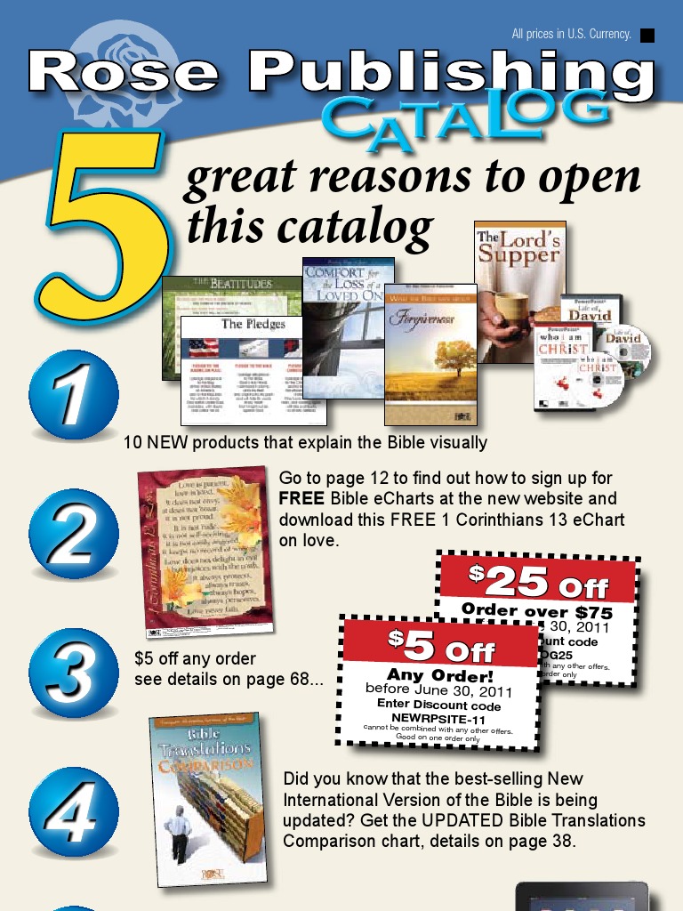 Rose Publishing Catalog Spring 2011 | PDF | Tabernacle | Bible