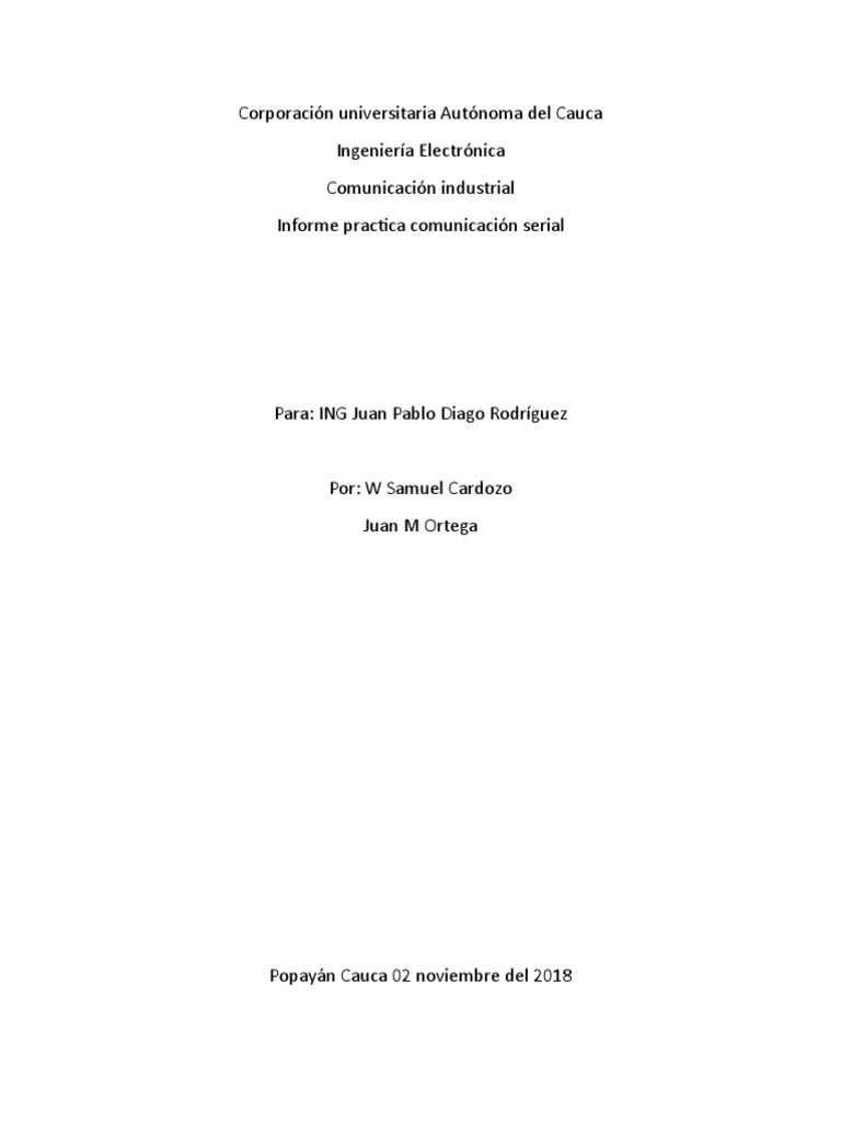 Comunicación serial entre Arduinos utilizando el protocolo I2C | PDF ...